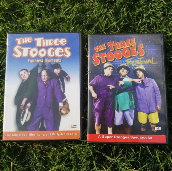 Media | Bogothe Three Stooges Dvd Lot | Poshmark